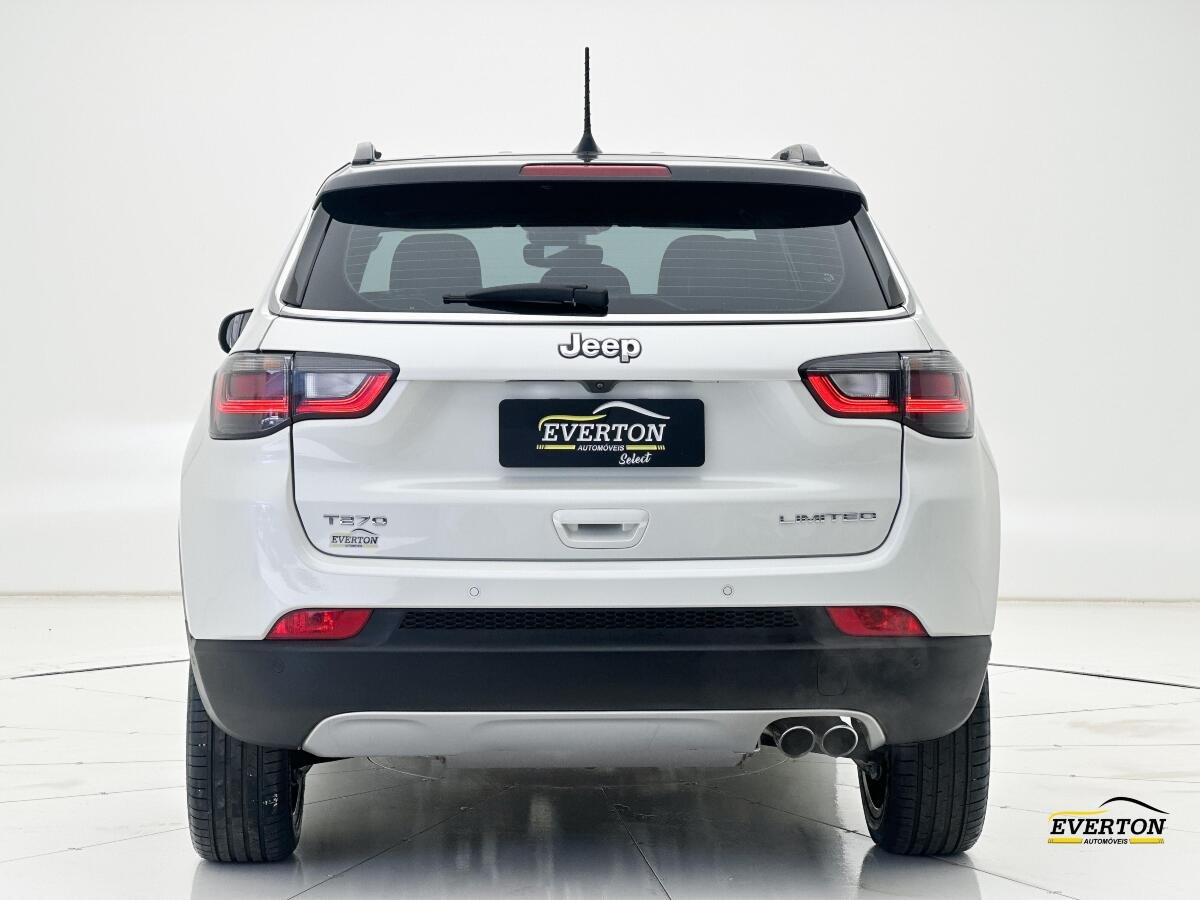 Carro Jeep COMPASS COMPASS LIMITED T270 1.3 TB 4x2 Flex Aut 2022 SUV suvs utilitário Branco ...